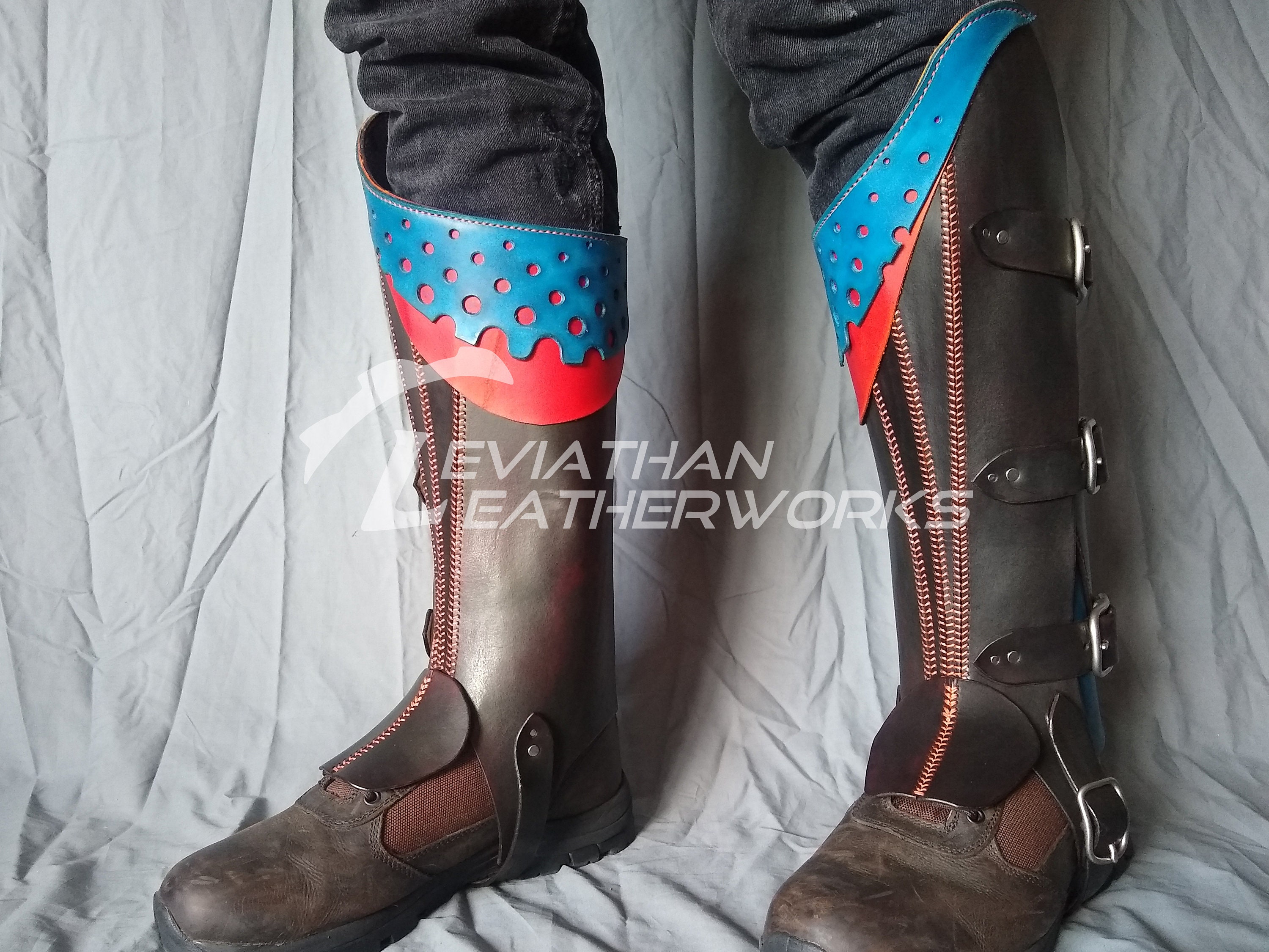 Leather Gaiter Pattern: Fantasy Cosplay Armor Template (PDF Pattern) - Etsy