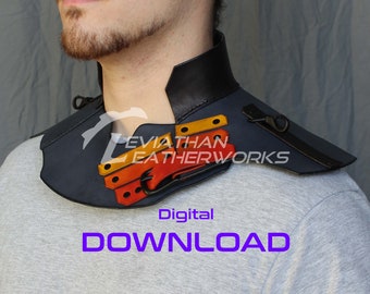Neck Armor Template - Etsy