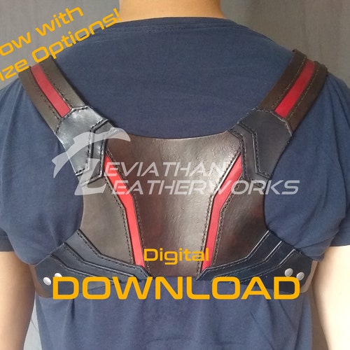 Leather Shoulder Rig Holster PATTERN - Etsy