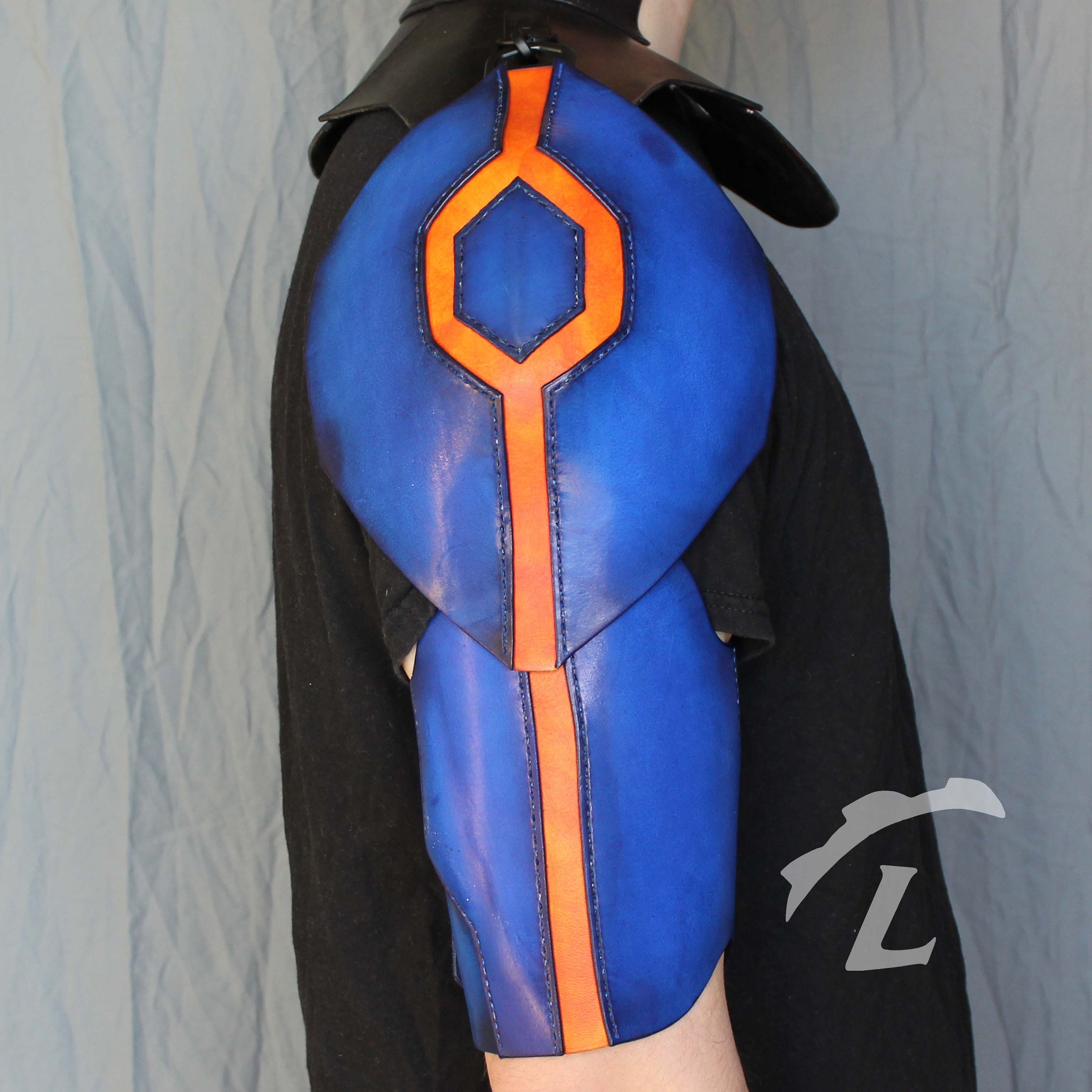 Leather PDF Pattern Pauldron PATTERN Shoulder Armor Cosplay Pattern ...