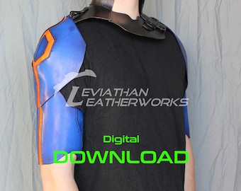 Shoulder Armor Cosplay Template - Etsy