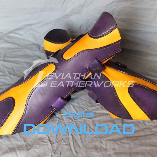 Leather Vambrace - Etsy UK