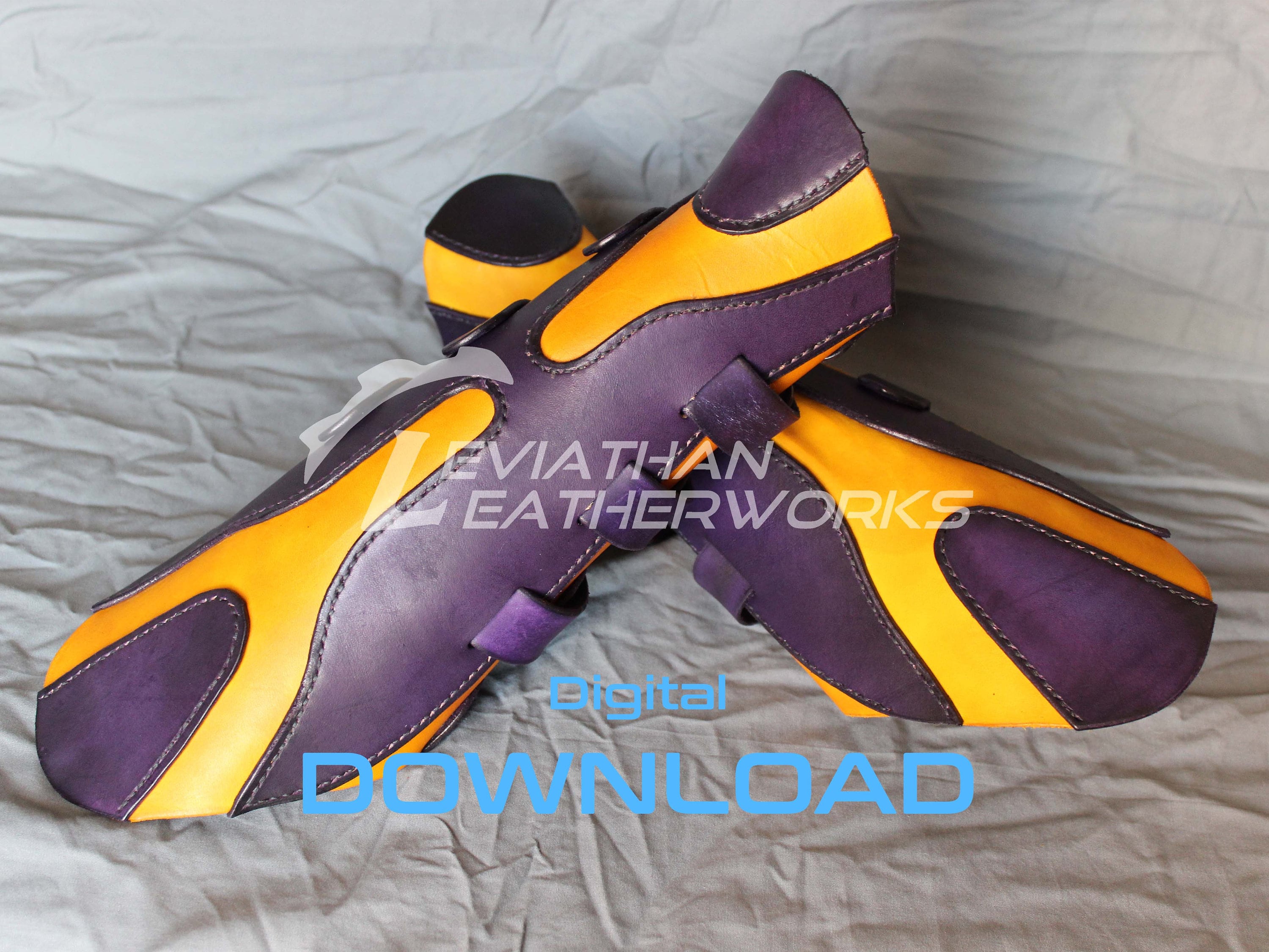 Leather PDF Pattern - Vambrace PATTERN - Bracer Cosplay Pattern ...