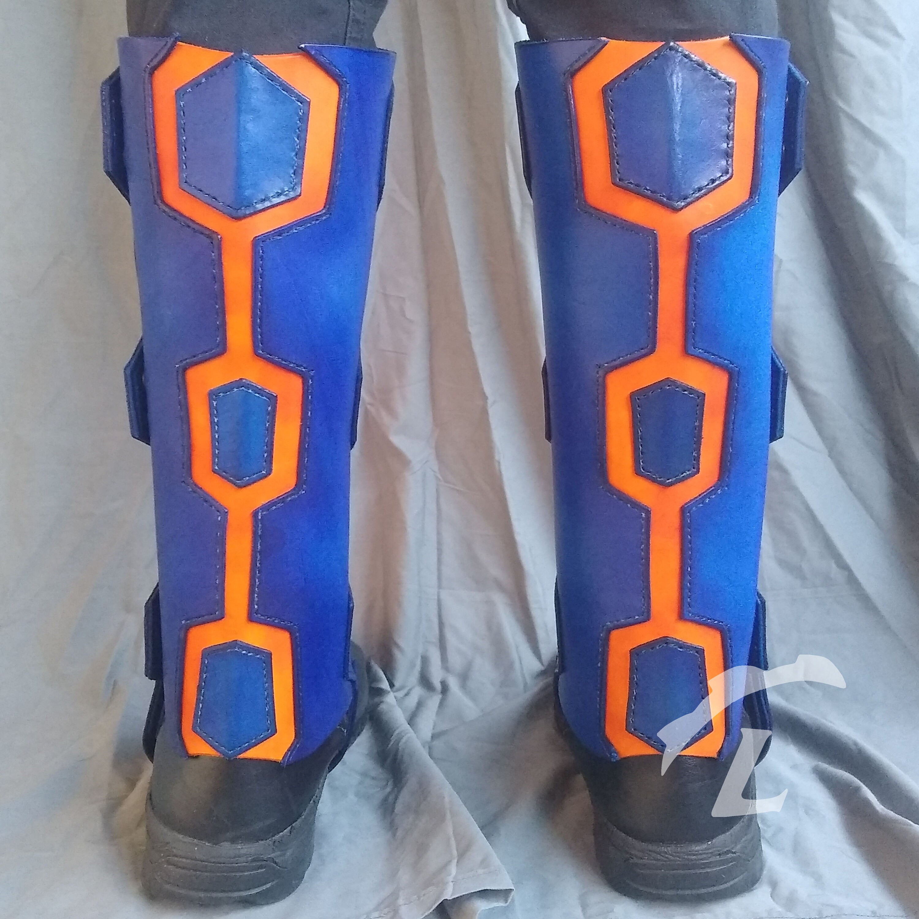 Leather Gaiter Pattern: Cyberpunk Cosplay Armor Template (PDF Pattern ...