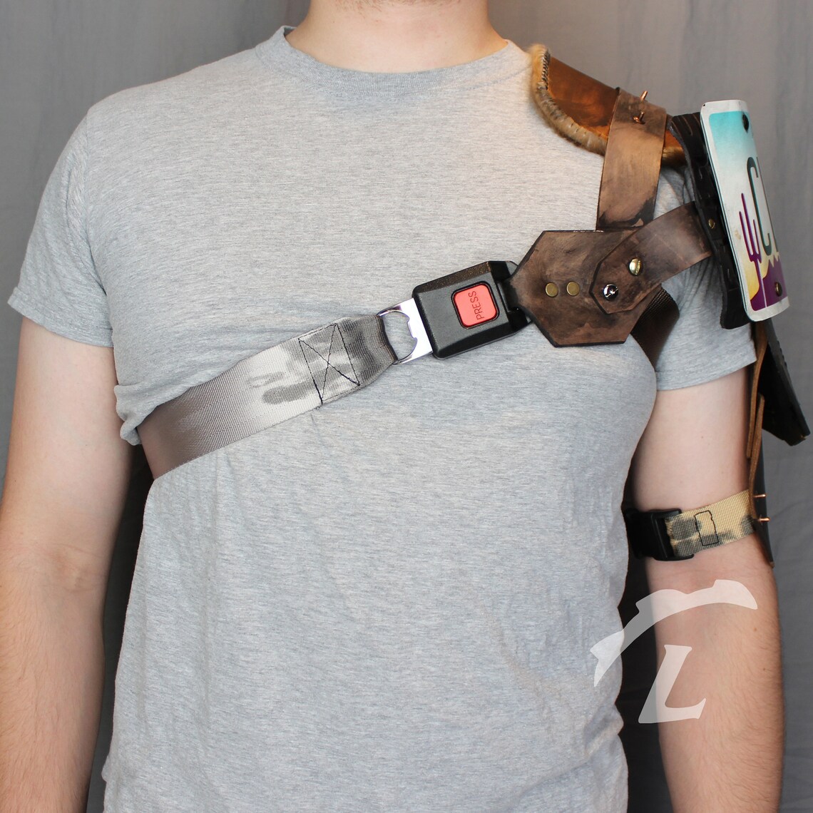 Leather PDF Pattern Shoulder Armor PATTERN DIY Santa Clause Pauldron ...