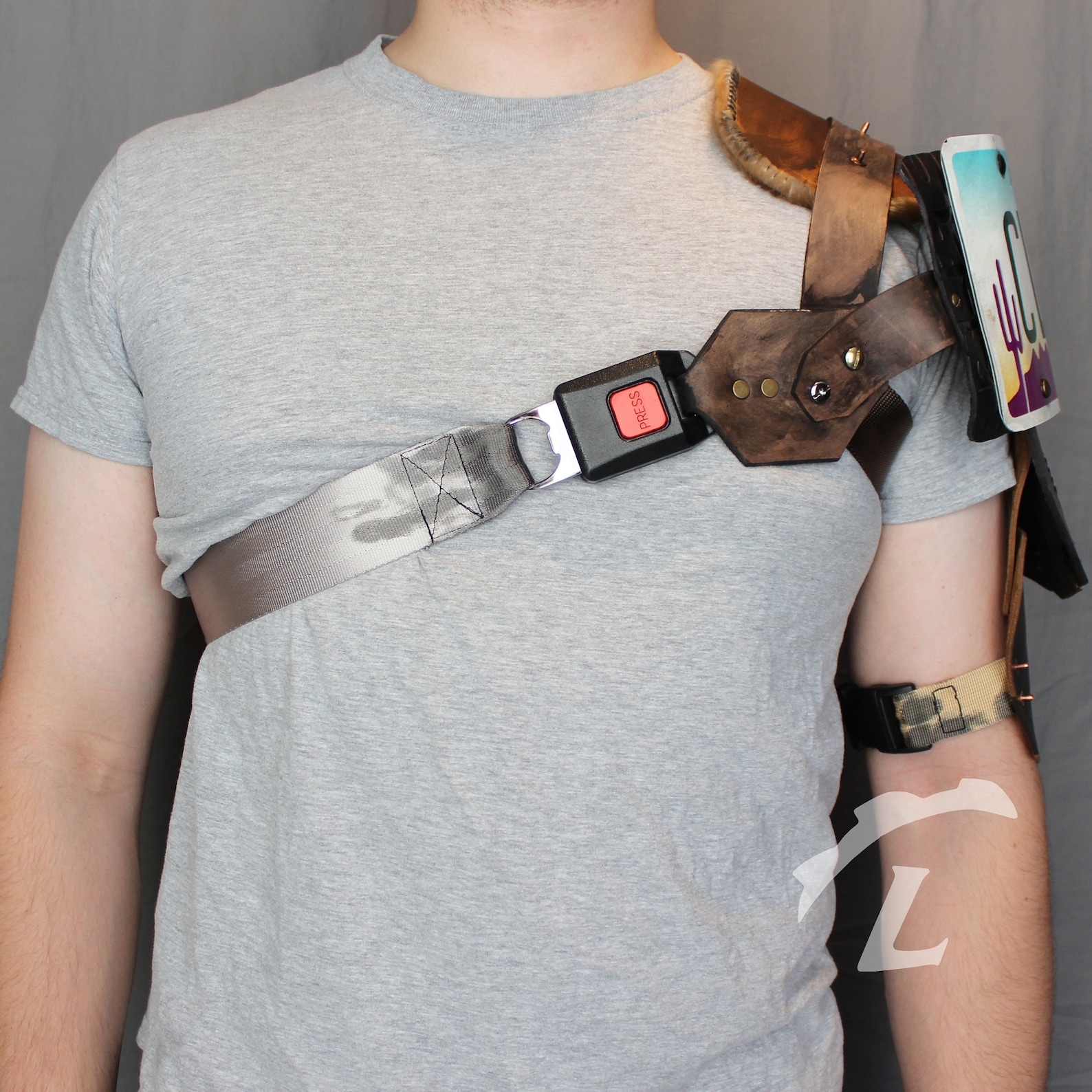 Leather PDF Pattern Shoulder Armor PATTERN DIY Santa Clause Pauldron ...