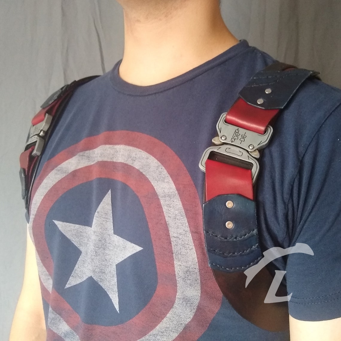 Leather PDF Pattern Harness PATTERN Shoulder Harness Cosplay Pattern ...