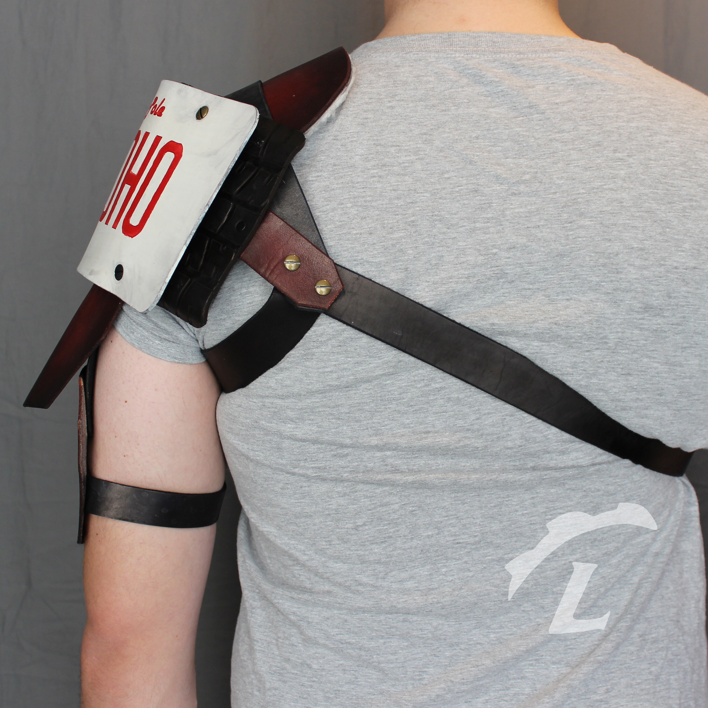 Leather PDF Pattern Shoulder Armor PATTERN DIY Santa Clause Pauldron ...