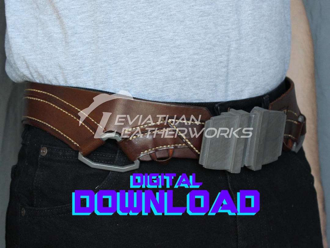 Star Lord Belt Leather PDF Pattern: Galactic Guardian Cosplay (digital ...