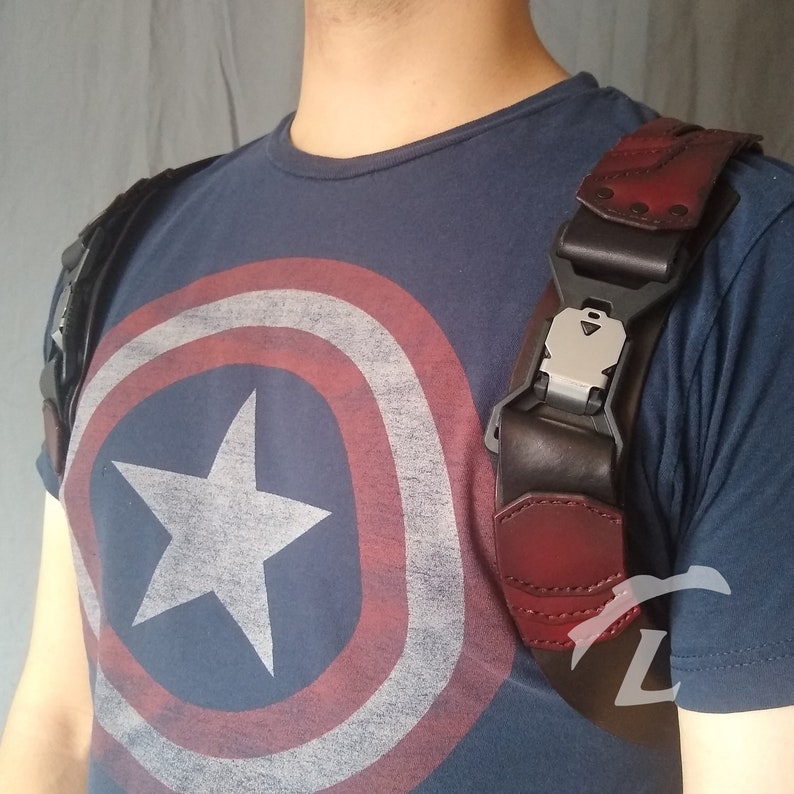 Leather PDF Pattern Harness PATTERN Shoulder Harness Cosplay Pattern ...