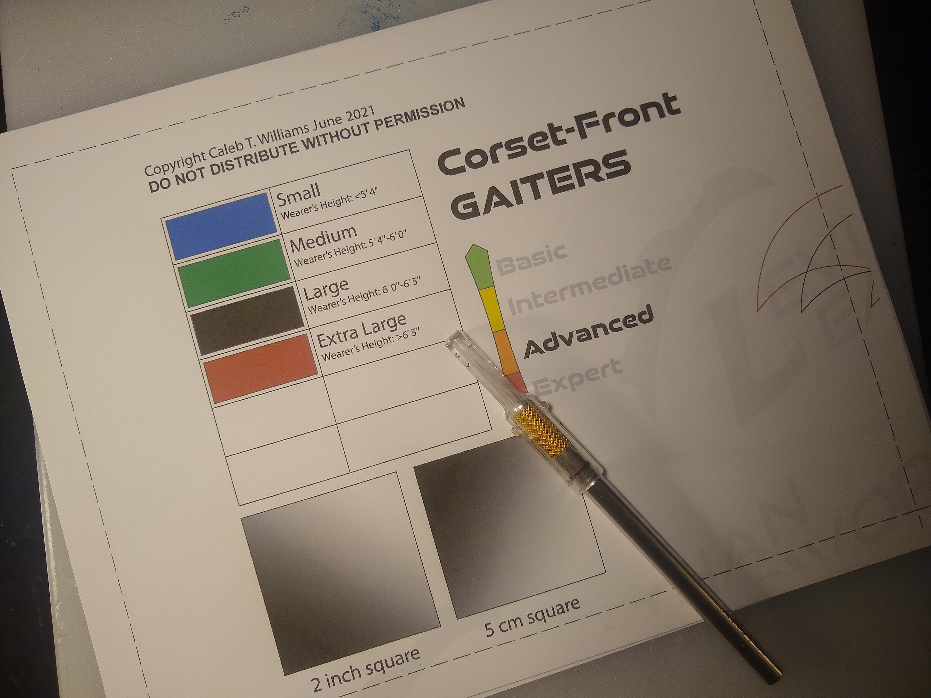 Leather PDF Pattern Gaiter PATTERN Gaiters Cosplay Pattern Cosplay ...