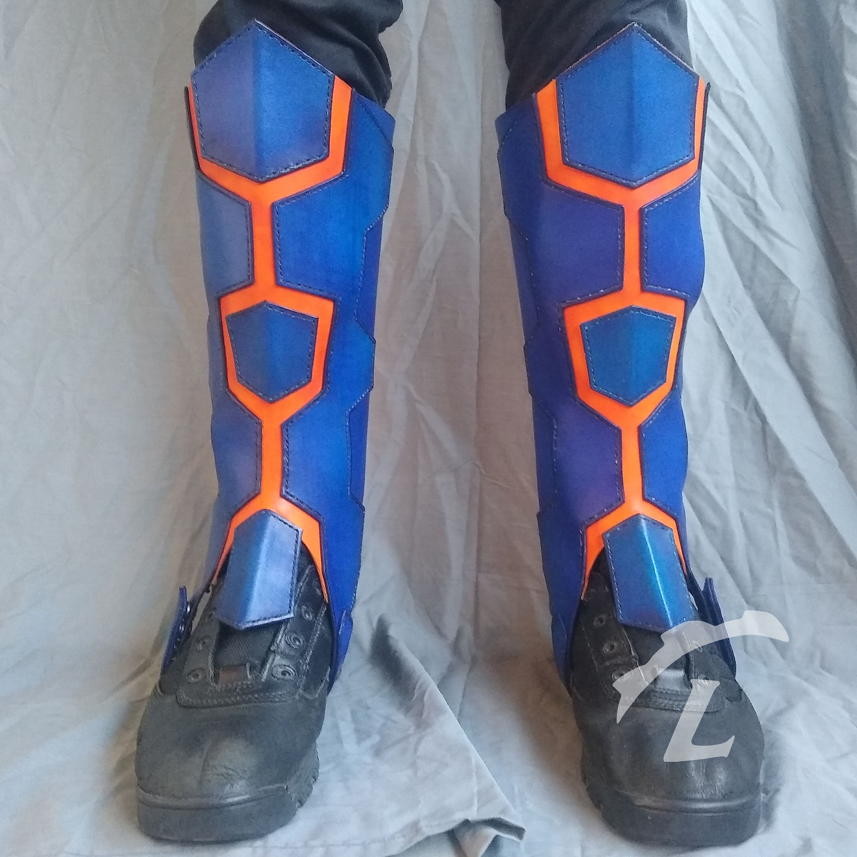 Leather Gaiter Pattern: Cyberpunk Cosplay Armor Template (PDF Pattern ...