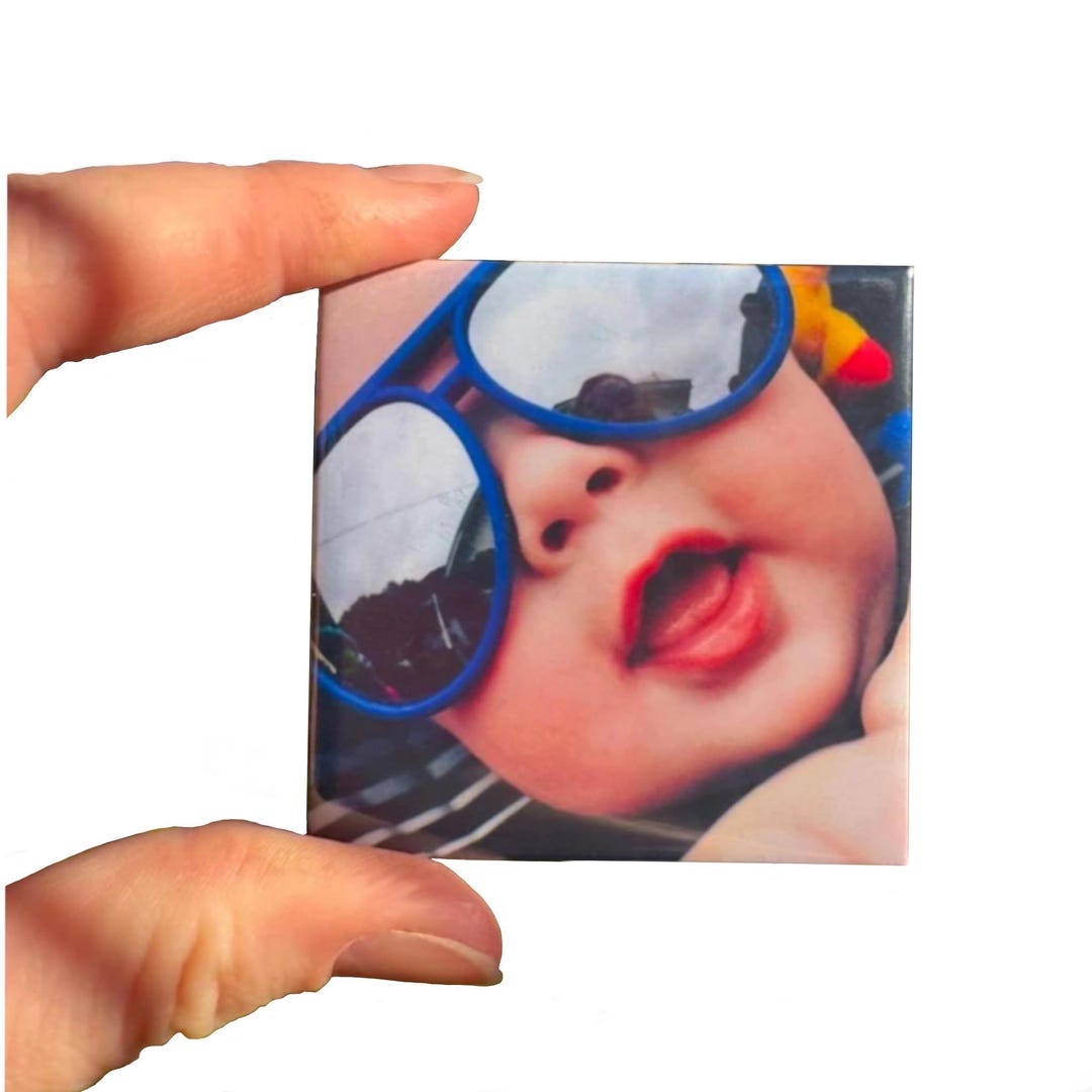 TURN YOUR PHOTOS Into Magnets. 2.5” Square Photo Magnets - Made With ...
