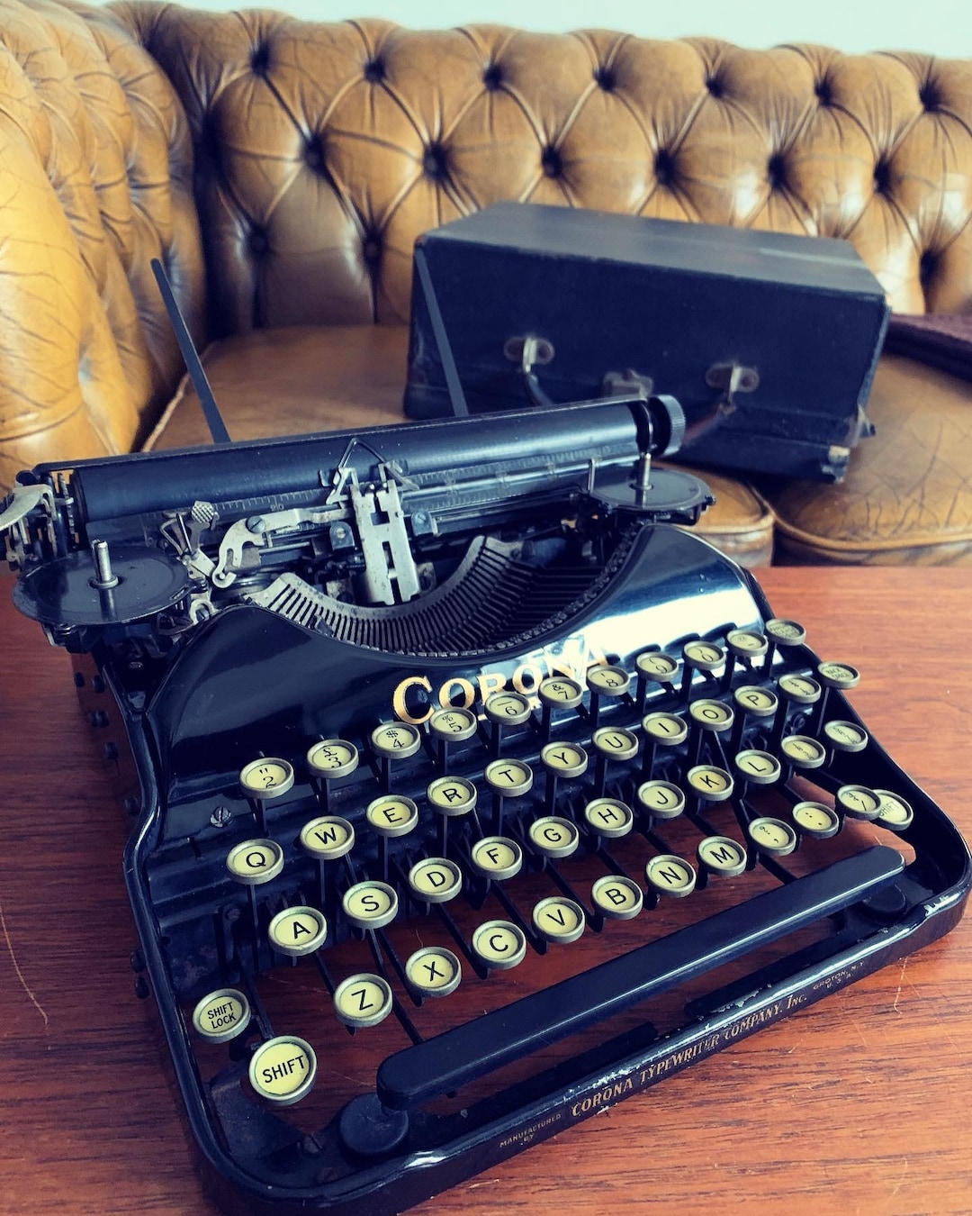 Vintage Corona Four Typewriter With Original Case - Etsy