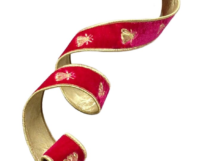 LUXE Designer Ribbon - 1" X 5yds Ribbon, Jeweled Trim, Jeweled Ribbon ...