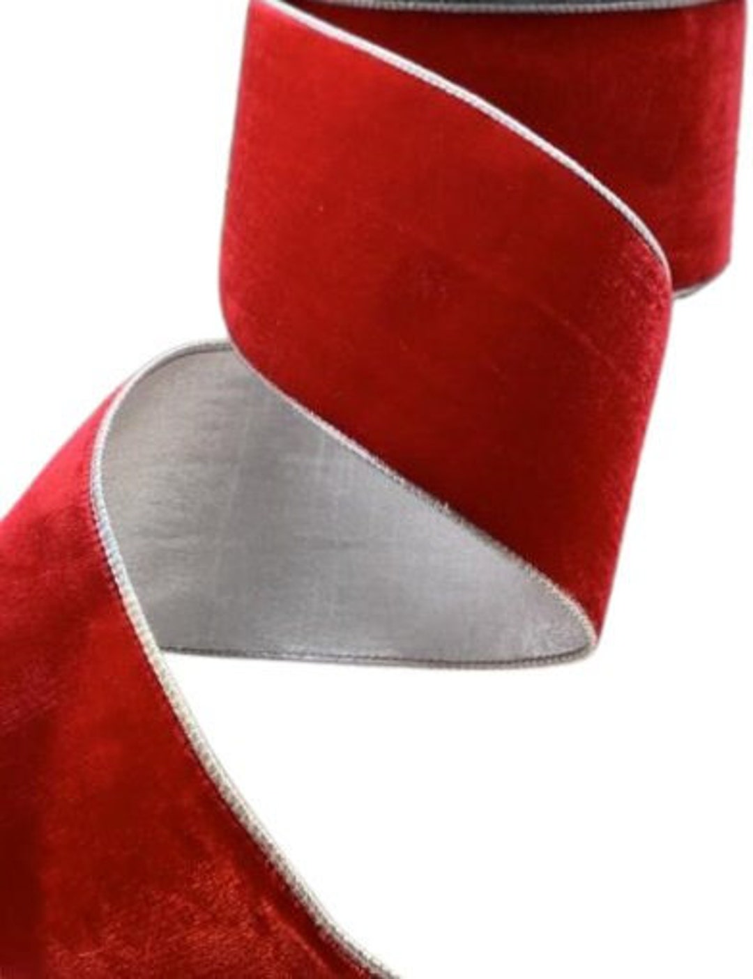 LUXE Designer Ribbon - D. Stevens 4" X 10yds Ribbon, Christmas Red ...