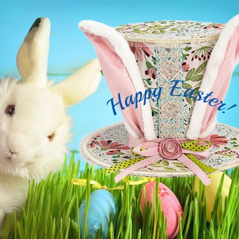 Easter Bunny Hat - Etsy