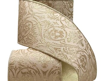 Floral Jacquard Ribbon - Etsy