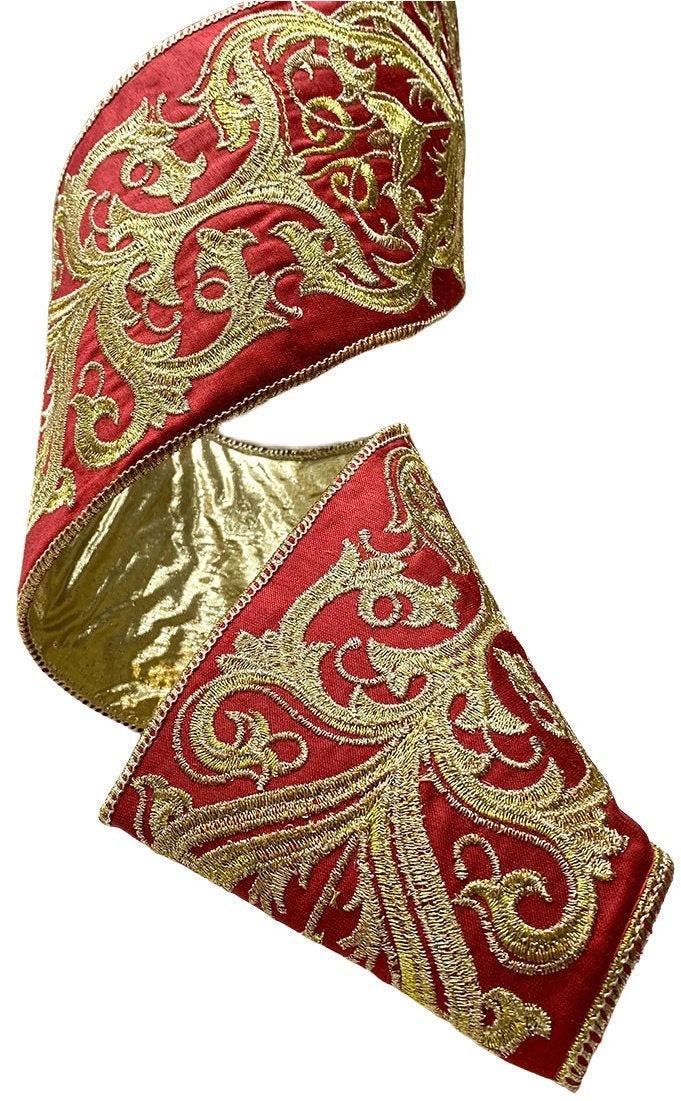 Visual Arts Craft Supplies & Tools LUXE Designer Ribbon:4 X 10yds ...