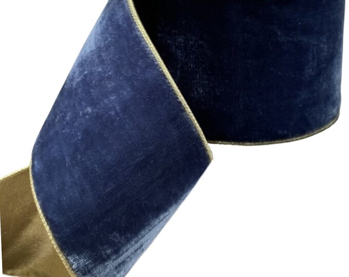 LUXE Designer Ribbon: D. Stevens 4 X 10yds Velvet Dusty - Etsy