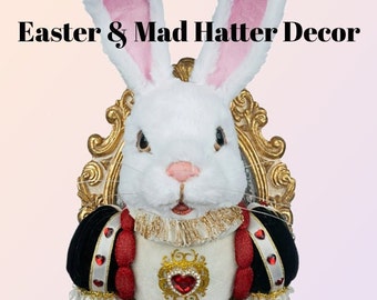 Mad Hatter Balancing Bunny - Etsy