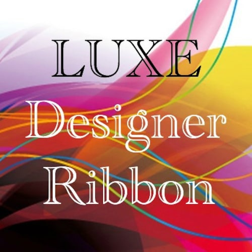 LUXEDesignerRibbon - Etsy