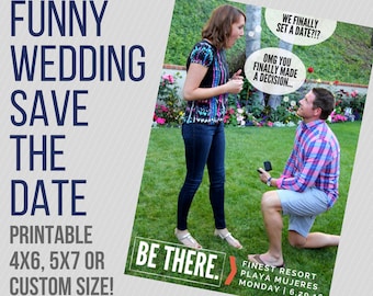 Funny Save the Date - Etsy