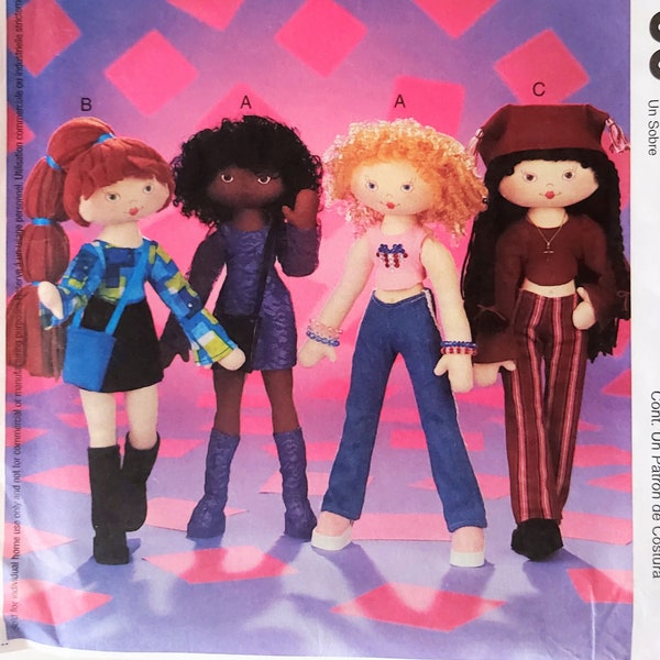 Cloth Funky Dolls - Etsy