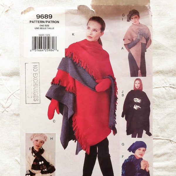 Fleece Shawl Pattern - Etsy