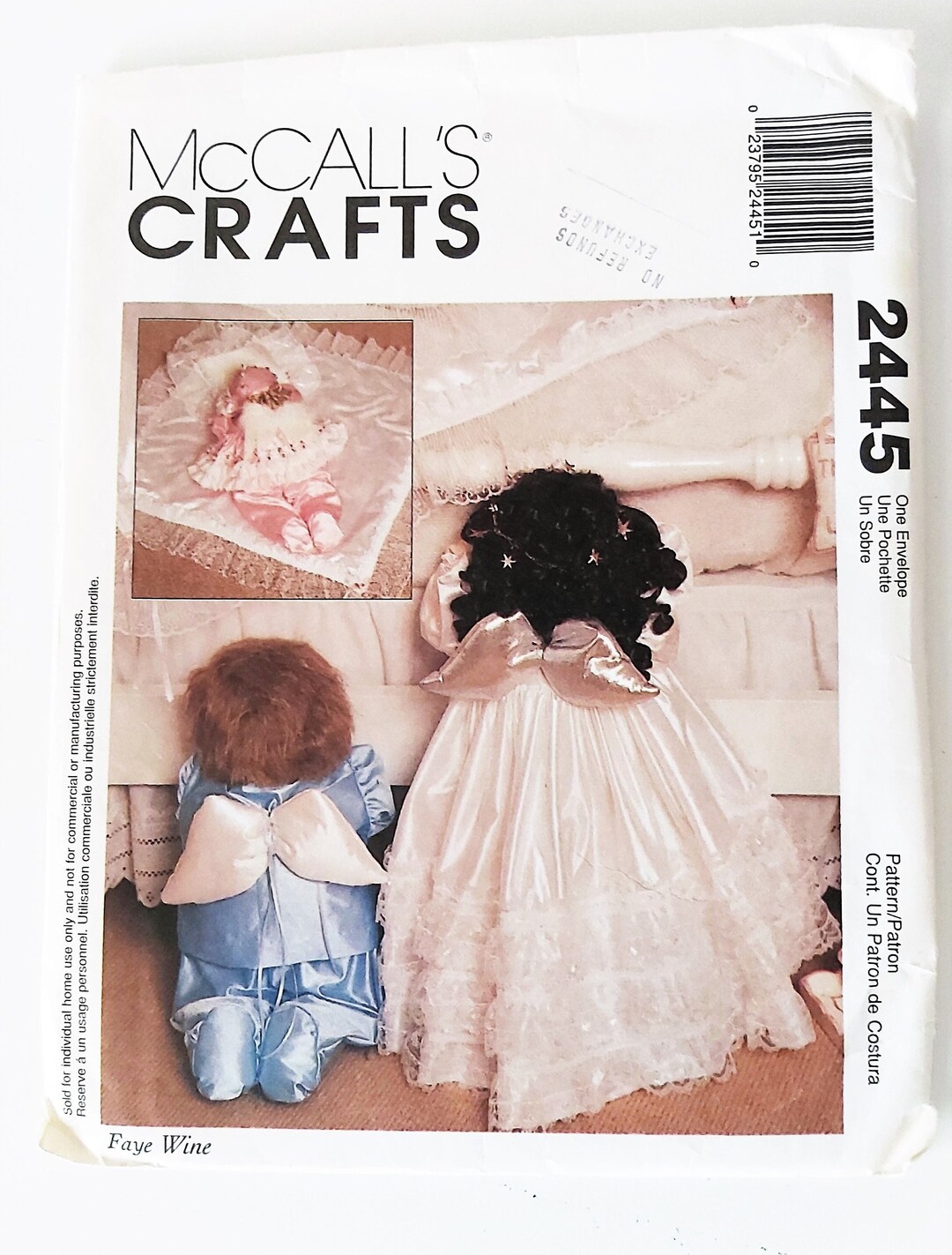 Kneeling Angel Dolls With Blanket, 24" or 22" Angels, Dolls in Prayer ...