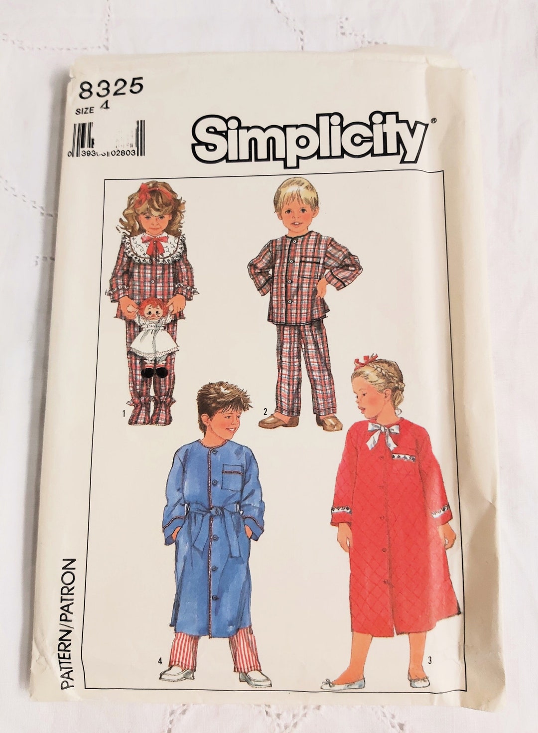 80s Boy's & Girls' Sleepwear, Children's 2-piece Pajamas, Button Front ...