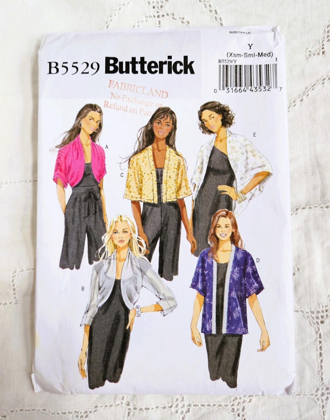 Easy to Sew Loose-fitting Jackets, Cover Up, Coccoon Jacket, Batwing ...