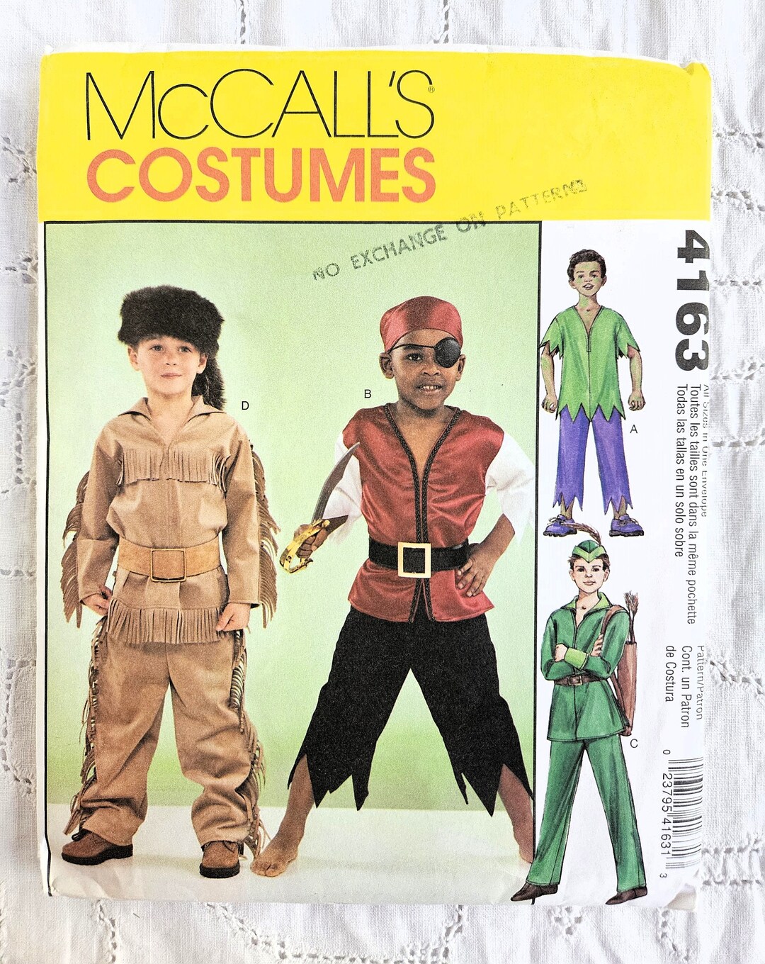 Children's Costumes, Robin Hood, Rugged Pirate, Incredible Hulk, Daniel ...