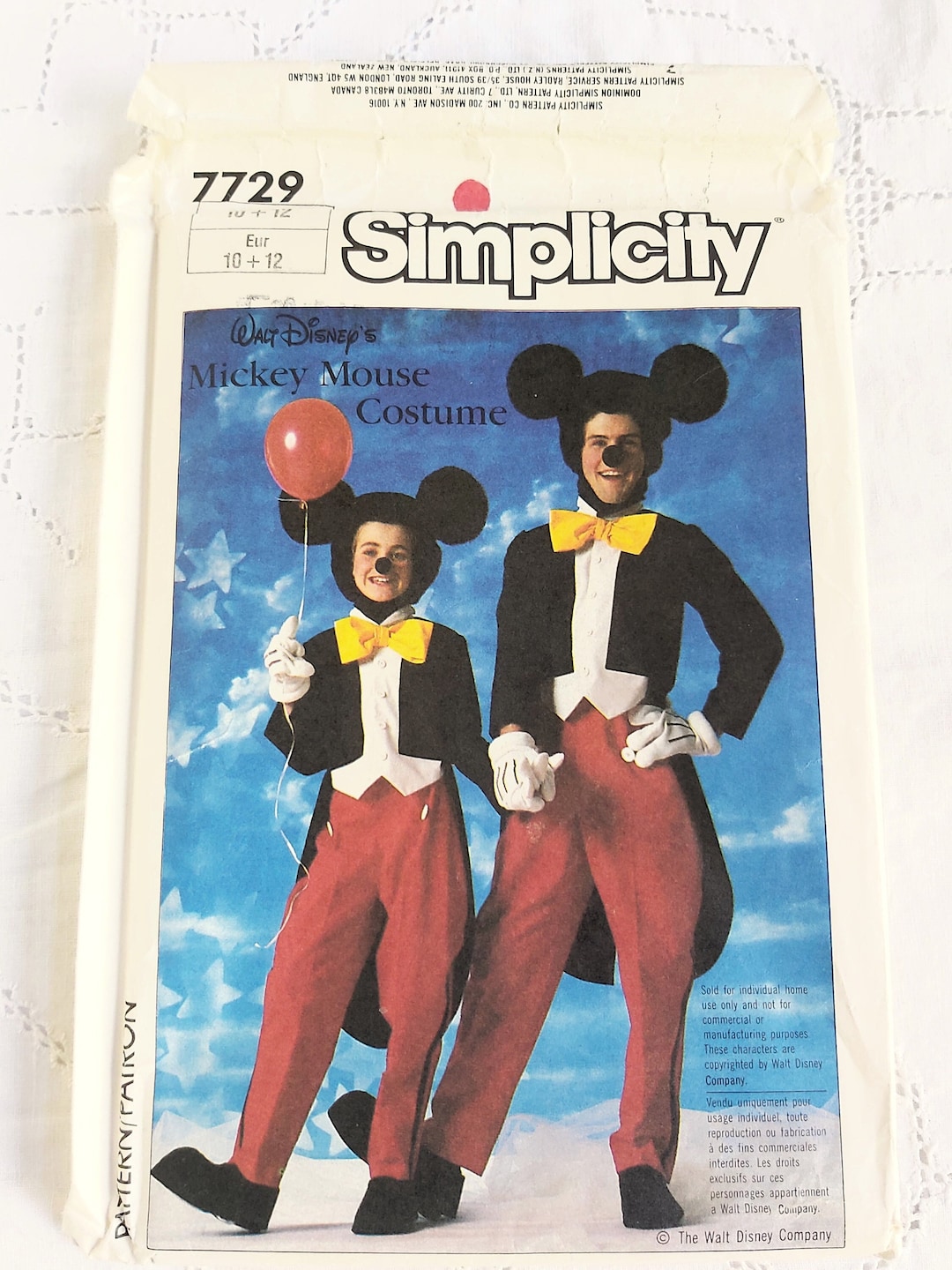 Tween Mickey Mouse Costume, Boy's & Girls' Costume, Disney Character ...