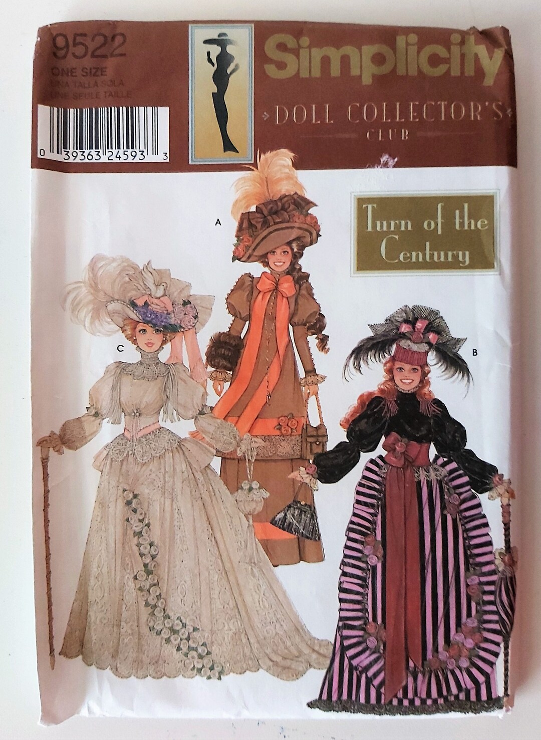 Victorian Barbie Doll Clothes, Gilded Age Fashion, Turn of the Century ...