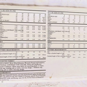 80s Cape & Skirt, Lined Flared Cloak, Flared and Waist Gathered Midi ...