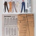 90s Pants, Pull-on Stirrup Pants, Tapered Pants, Cuffed Trousers, Front ...