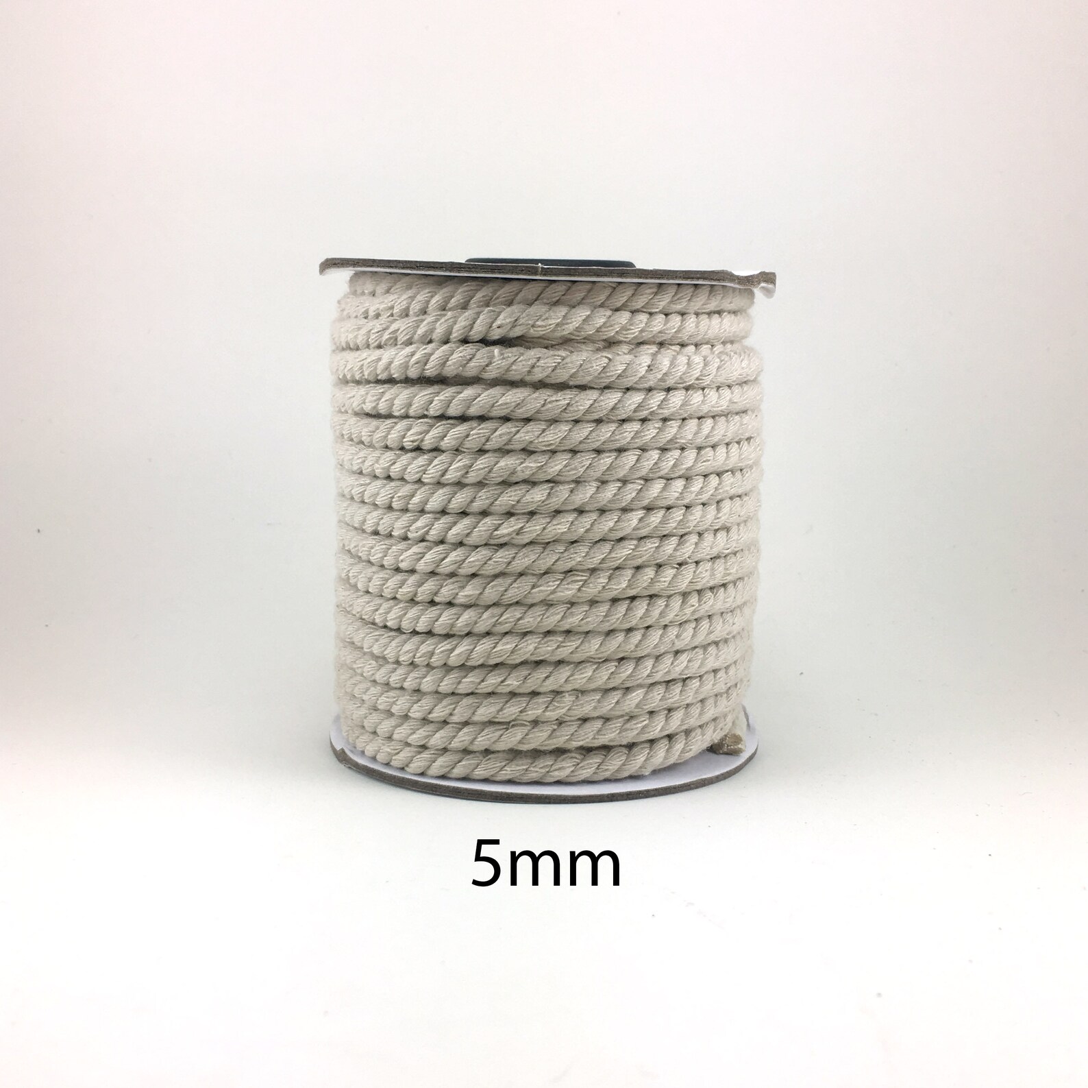 Natural White Cotton Twisted Cord 1mm 1.5mm 2mm 3mm 4mm 5mm - Etsy