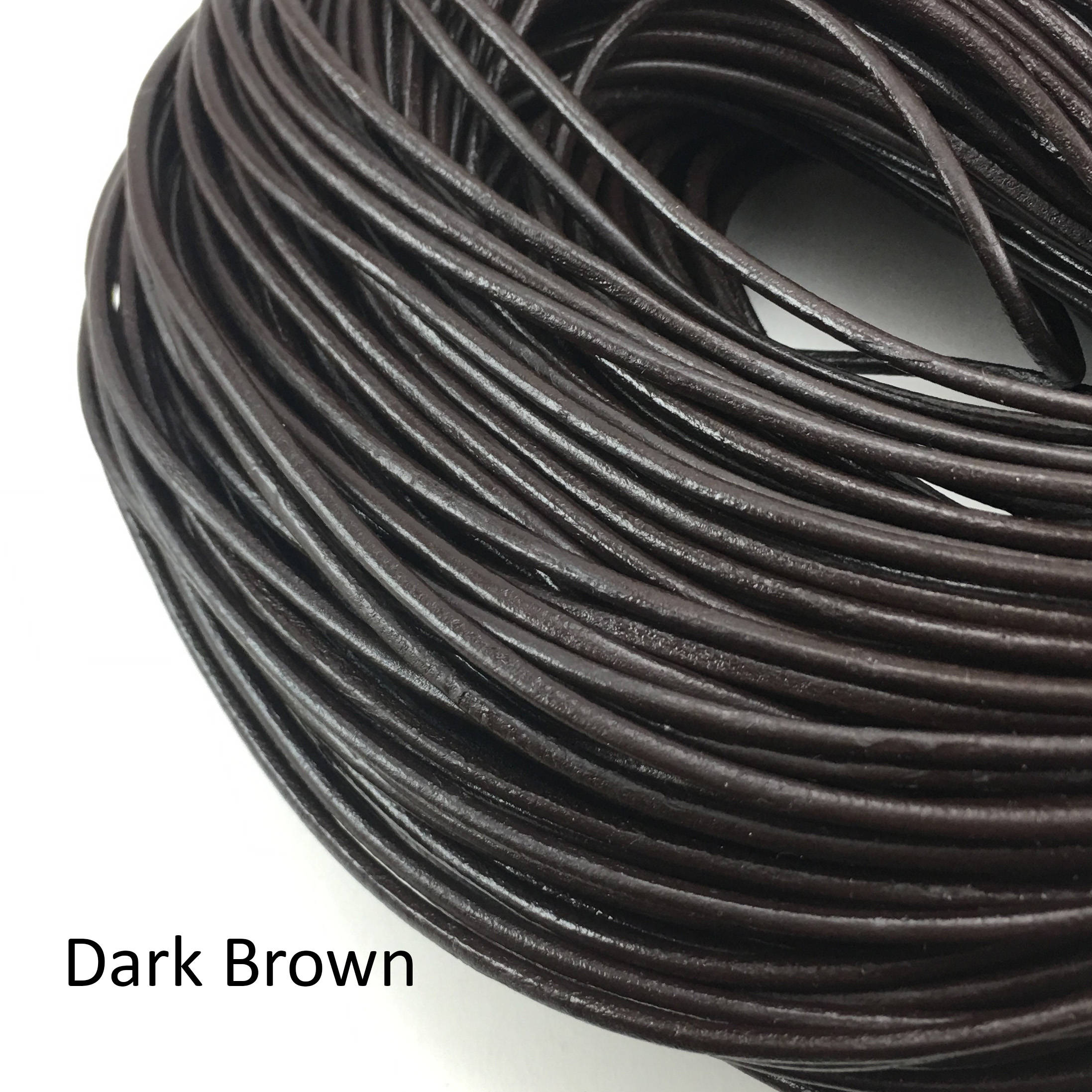 2mm 3mm 5 Yards Cowhide Leather Cord - Etsy