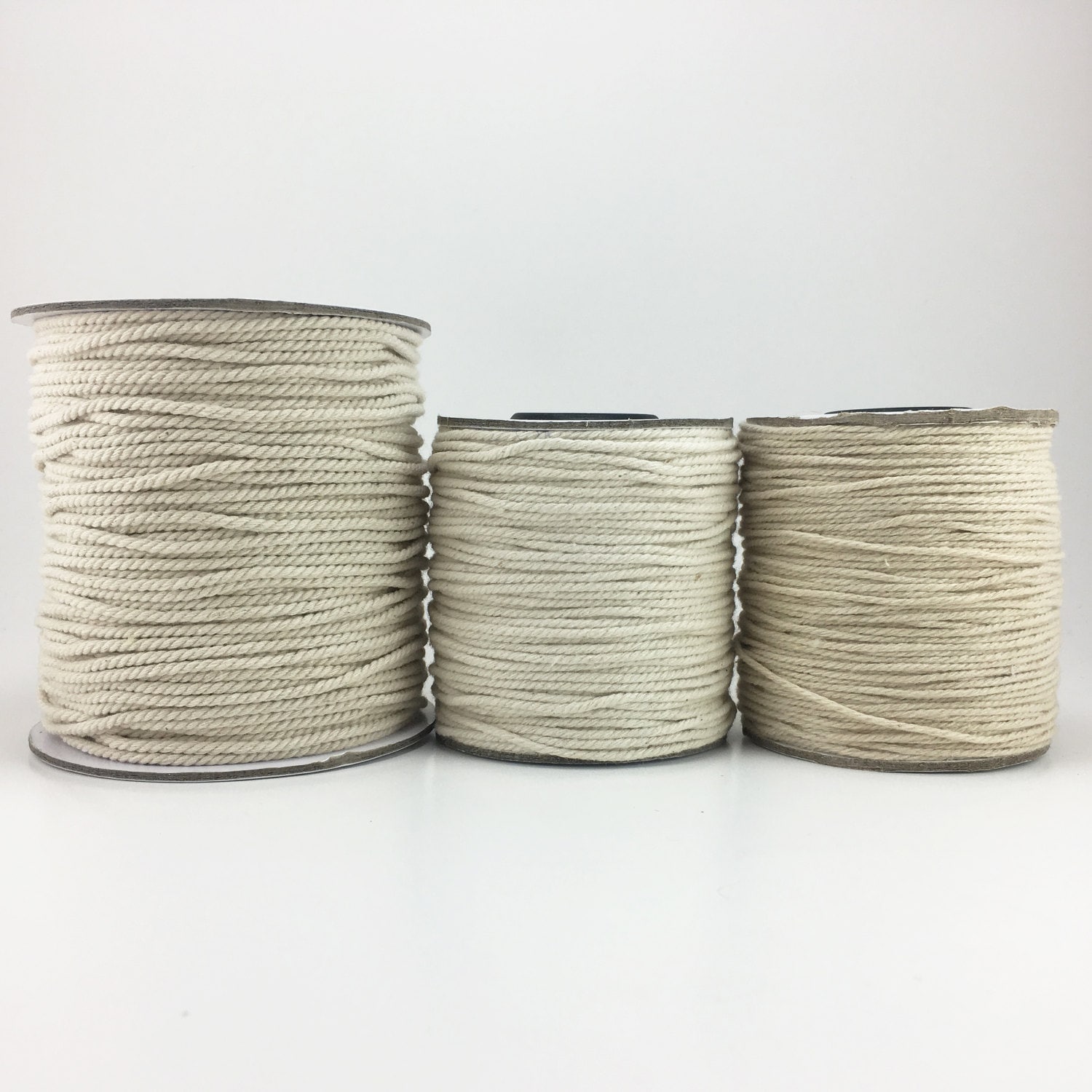 Natural White Cotton Twisted Cord 1mm 1.5mm 2mm 3mm 4mm 5mm - Etsy