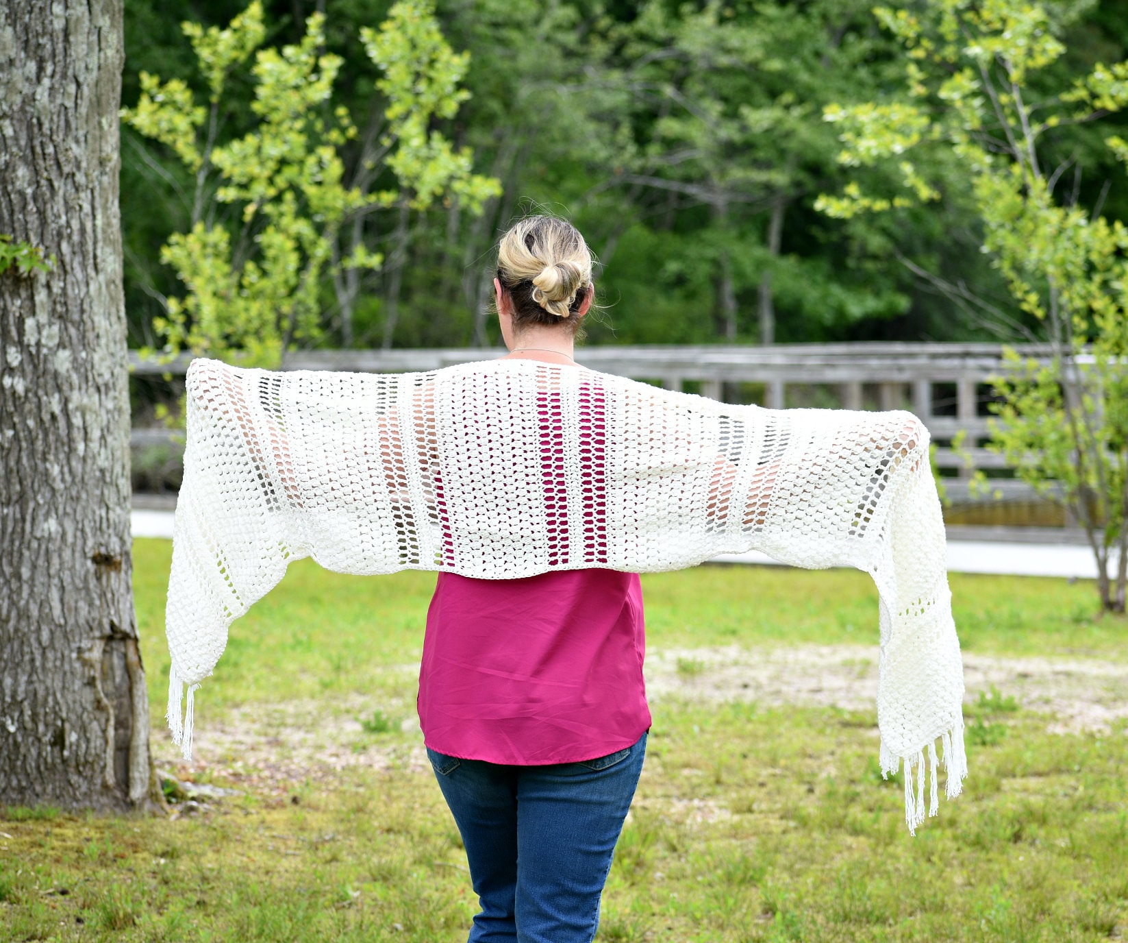 Yarrow Crochet Wrap Pattern - Etsy