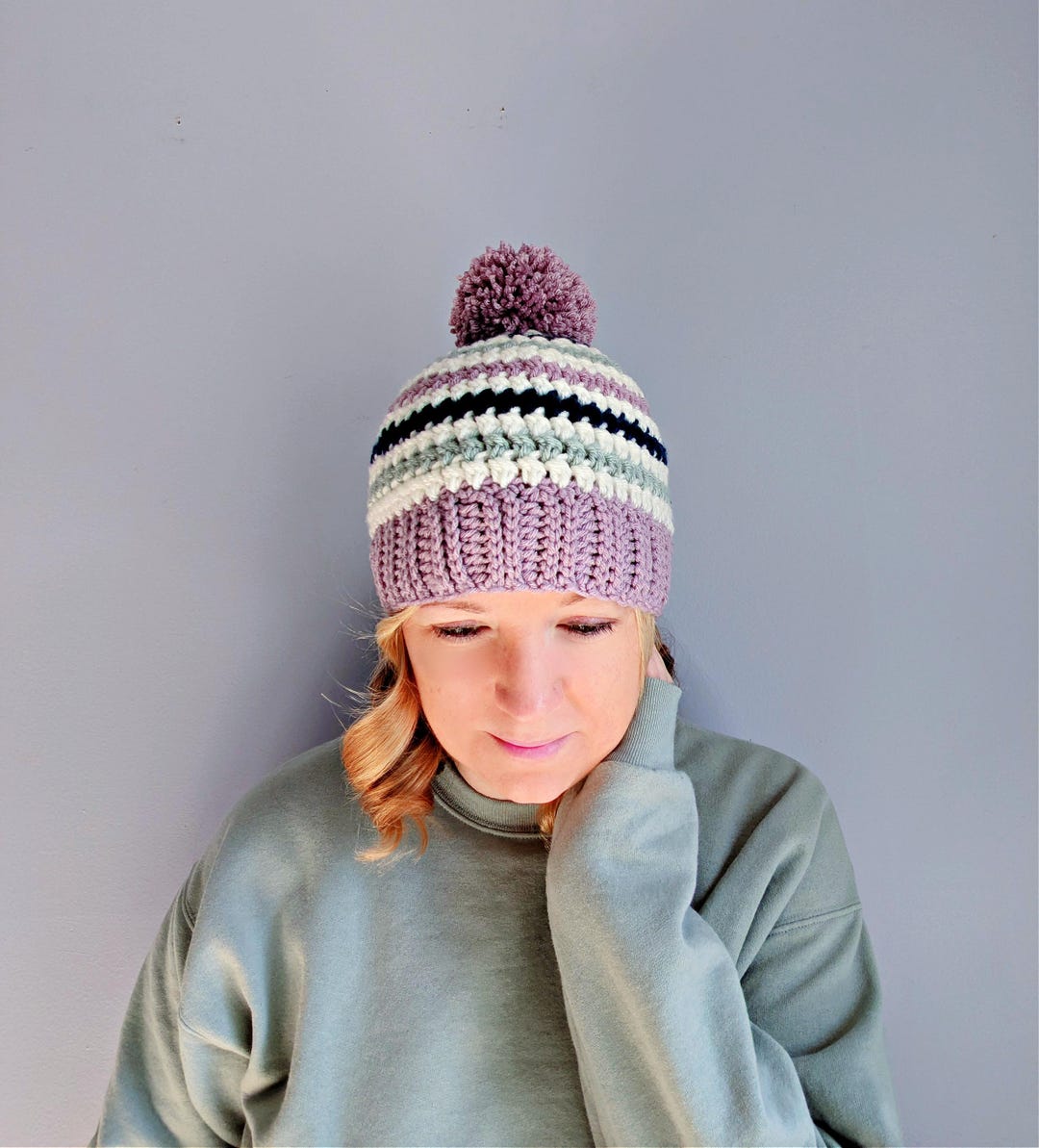 Crochet Scrap Beanie Pattern/pdf Download - Etsy