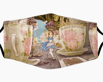 Alice in Wonderland Mask - Etsy UK