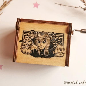 Labyrinth Music Box – Hand-cranked Music Box – Fantasy Music Box – Mini ...