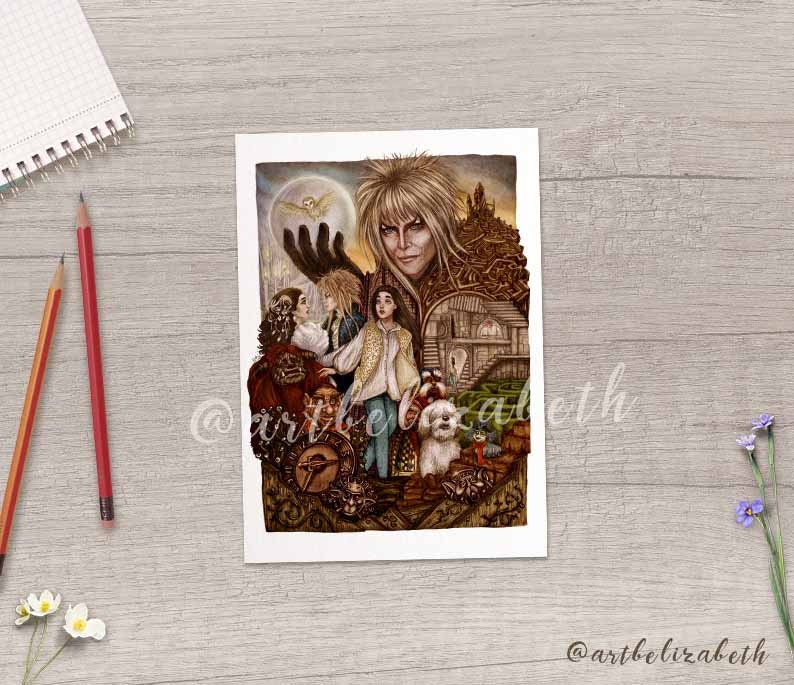 Fine Art Print Labyrinth - Etsy