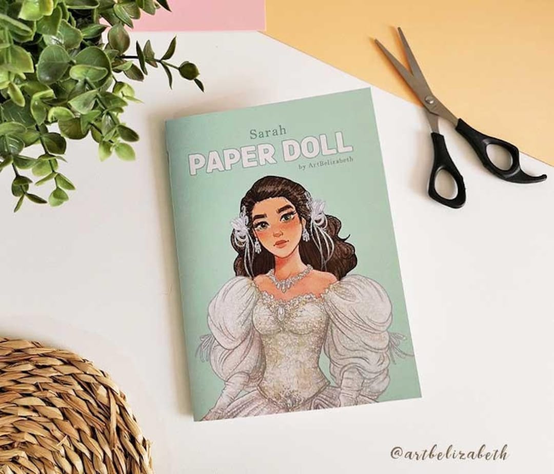 Paper Doll Labyrinth Sarah All Her Outfits – Paper Doll Book - Dress up ...