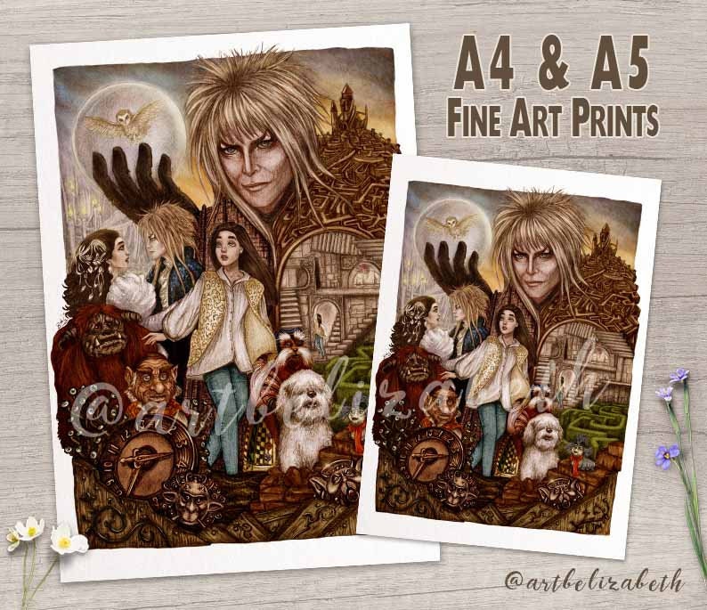 Fine Art Print Labyrinth - Etsy