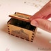Labyrinth Music Box - Hand-cranked Music Box - Fantasy Music Box - Mini ...