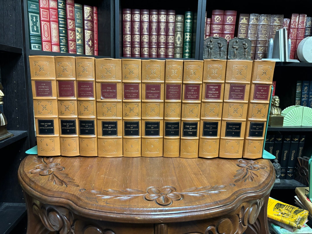 The Story of Civilization 11 Volume Set by William Durant easton Press ...