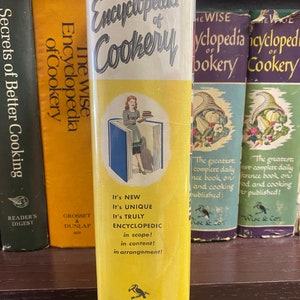 The Wise Encyclopedia of Cookery Vintage 1948 FIRST EDITION - Etsy